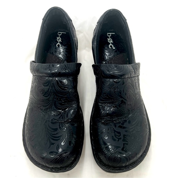 boc | Shoes | Boc Womens Peggy Black Tooled Clogs Size | Poshmark